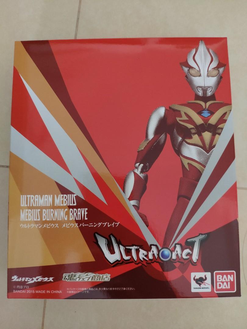 全新 日版 魂限 ultra act mebius burning brave 梅比斯 ultraman, 興趣及遊戲, 玩具 & 遊戲類 ...