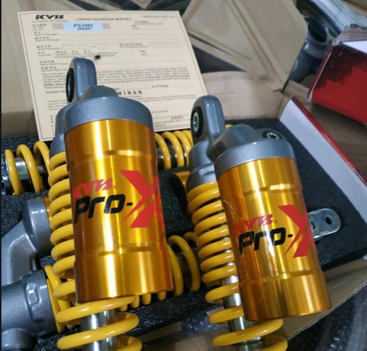 Aerox NVX155 KYB Pro-X Shock absorber / Suspension, Motorcycles ...