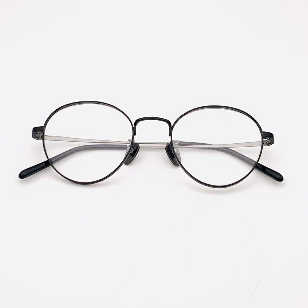 Agnes B AB70040 49mm titanium frame glasses, Women's Fashion ...