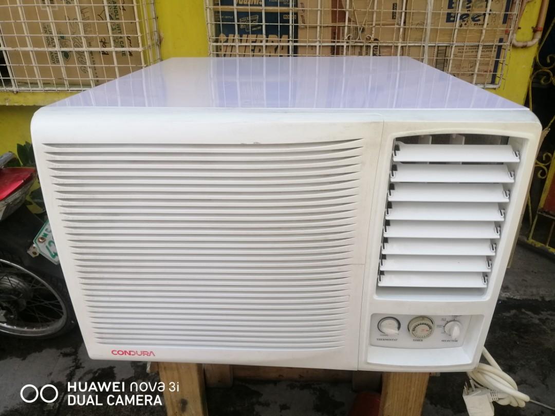 Aircon condura 2hp with timer, TV & Home Appliances, Air Conditioning ...