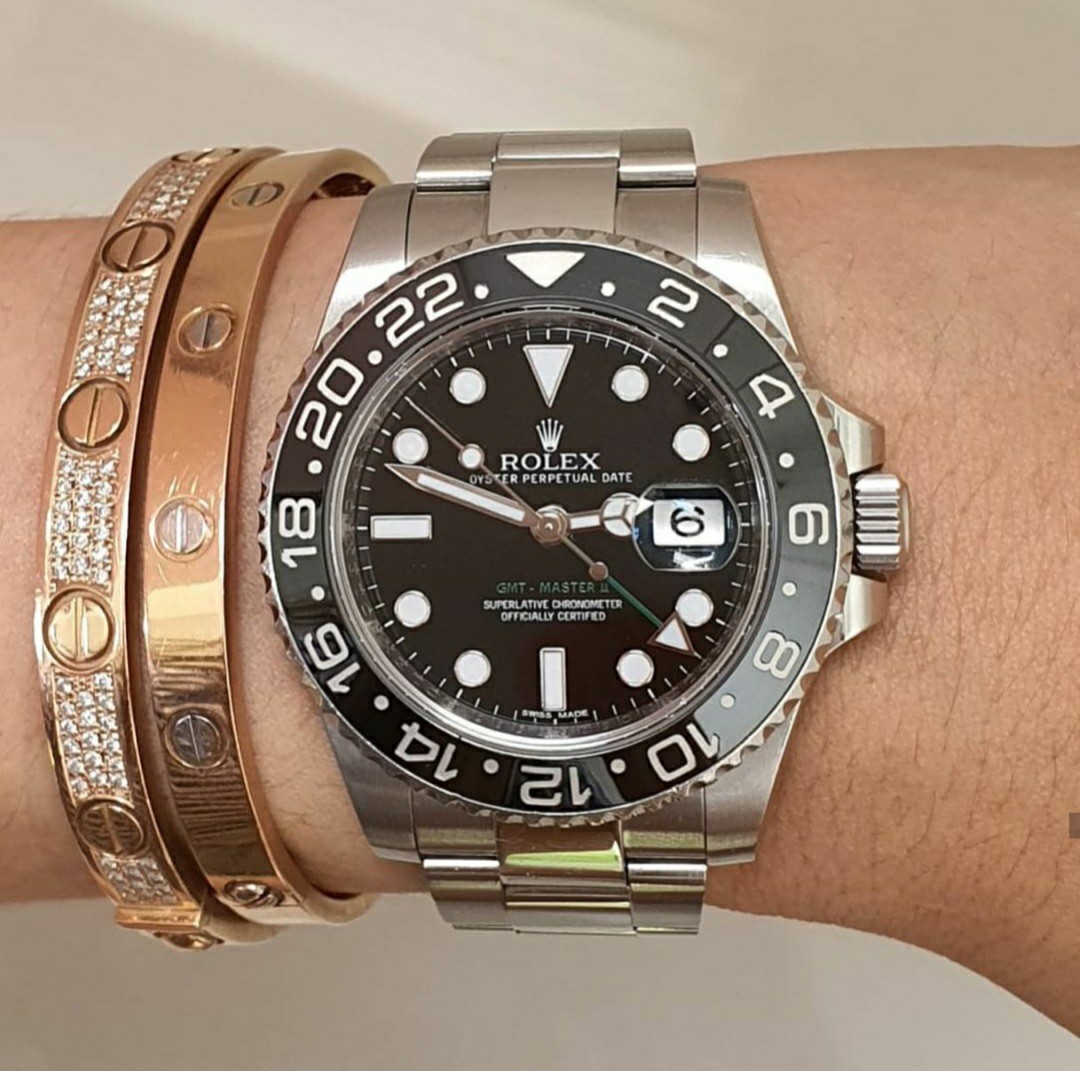 Authentic Rolex GMT 2 CERAMIC bezel Mens Watch, Luxury, Watches on ...