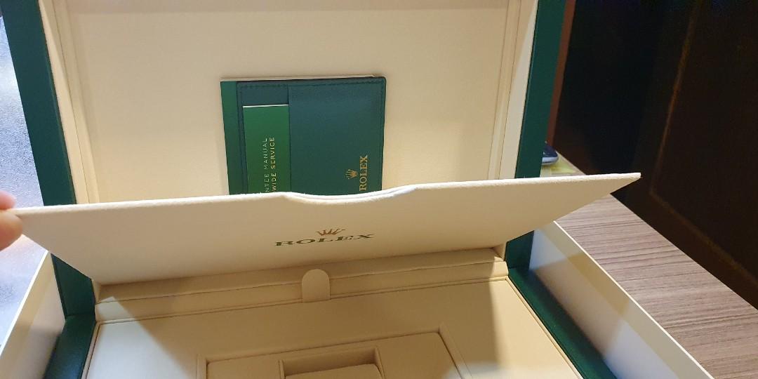Authentic Rolex XL size box (A4 Sized), Luxury, Watches on Carousell