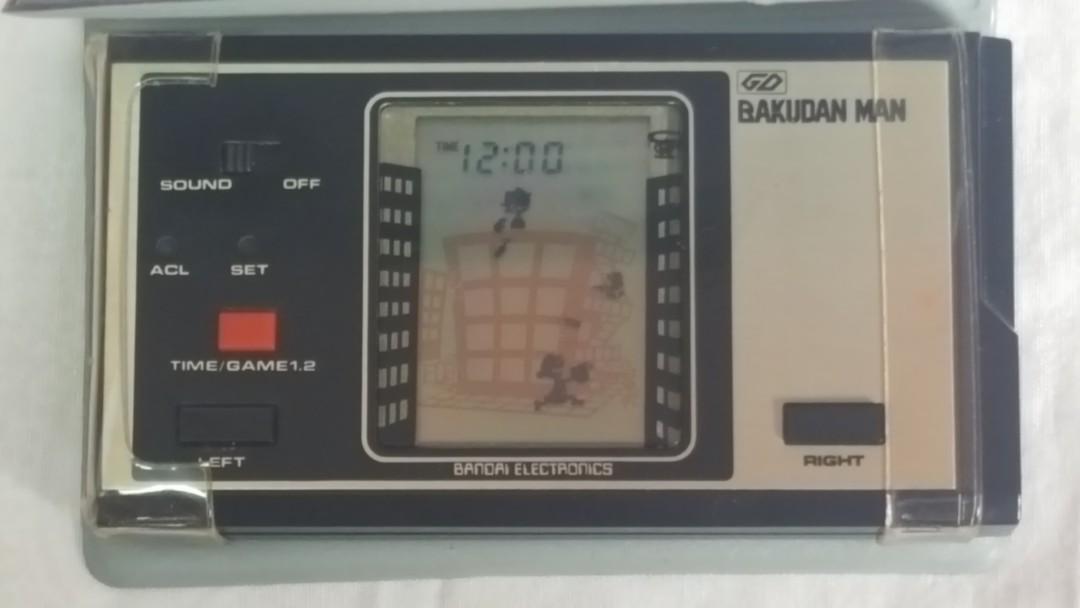 Bandai Electronics LCD Game Digital Game & Watch Bakudan Man, Video ...