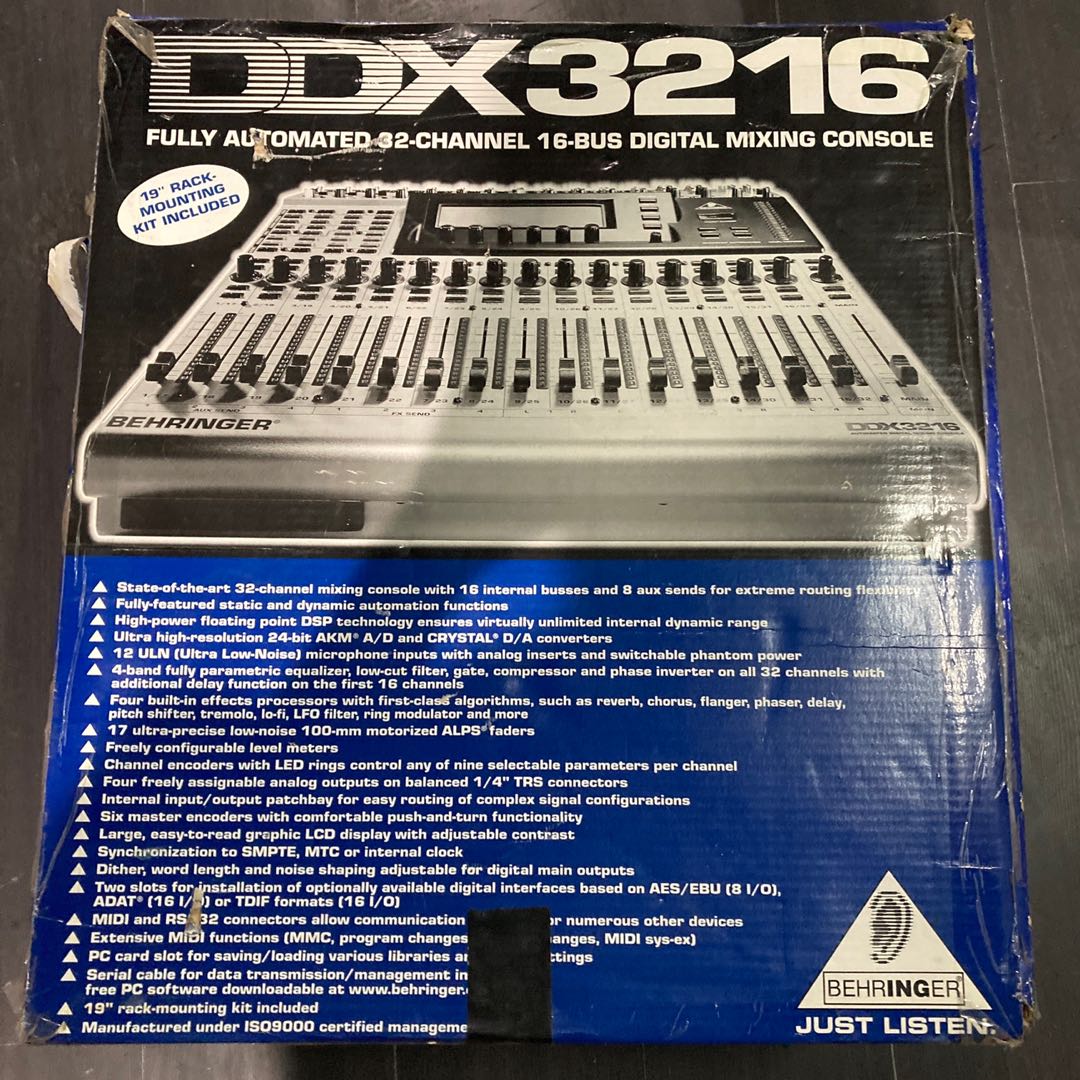 Behringer DDX3216, Audio, Soundbars, Speakers & Amplifiers on Carousell