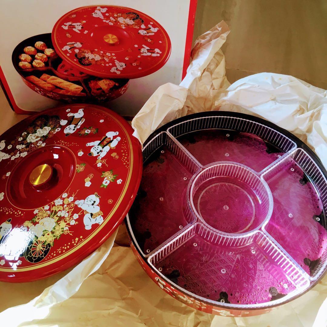 *Brand New* CLEOPATRA Revolutionary Golden Red delicacy Snack platter ...