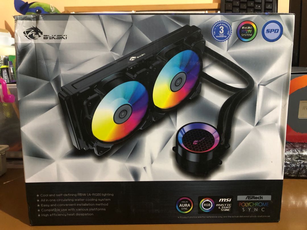 Byski 240 aRGB liquid cooling, Computers & Tech, Parts & Accessories ...