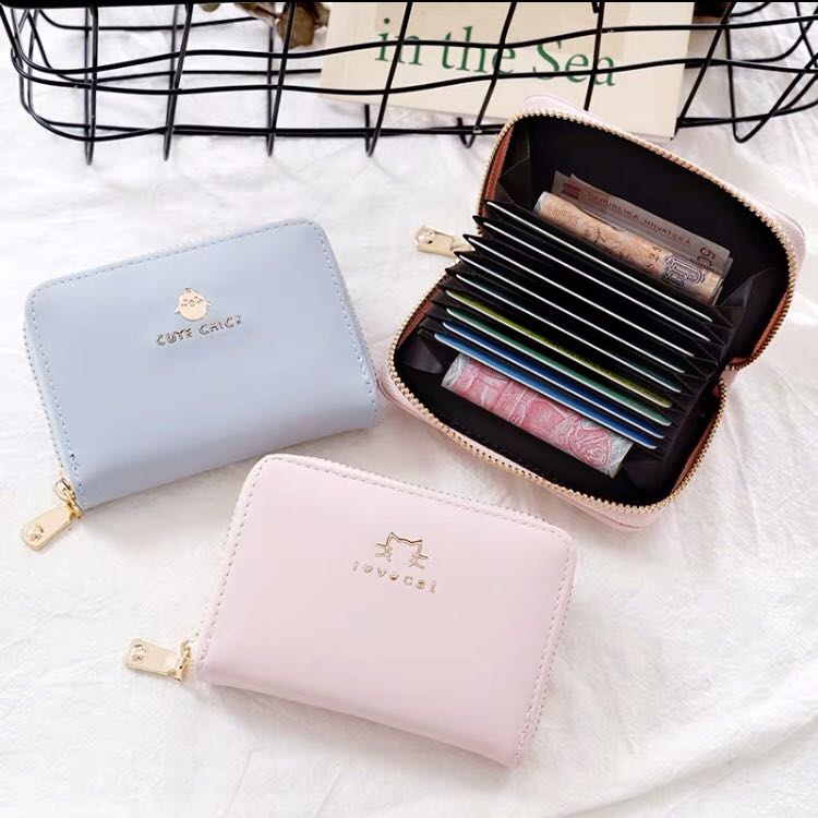 Cute Korean card Wallet / coin purse, Women's Fashion, Bags & Wallets ...
