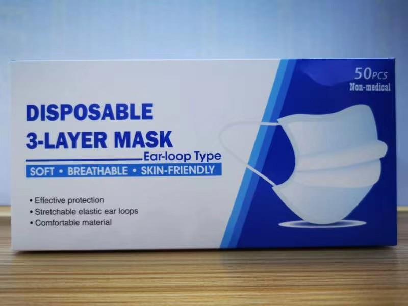Disposable thick 3 layer mask ..., Health & Nutrition, Face Masks ...