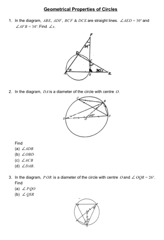 GCE O Levels- E Math Revision Exercises ( Topical ), Everything Else on ...