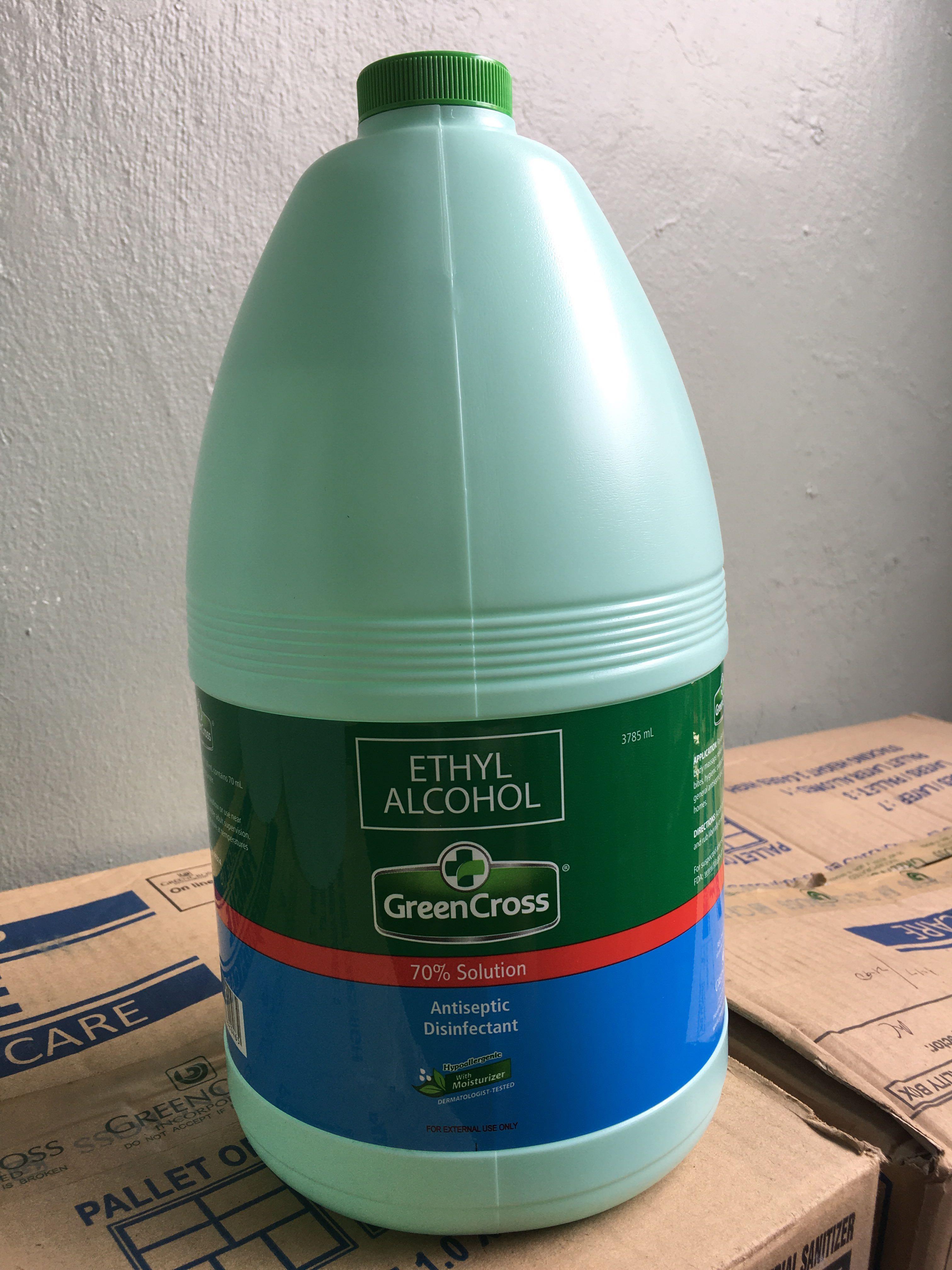 GreenCross 70% Sol. Ethyl Alcohol Antiseptic and Disinfectant with ...