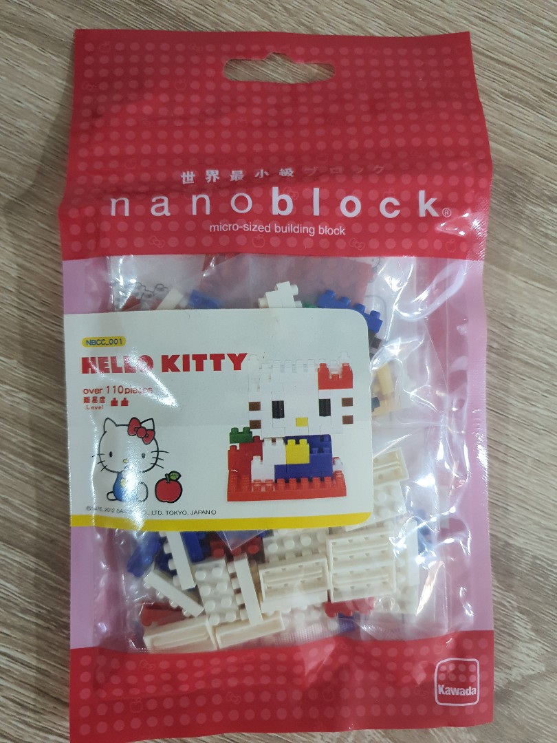 Hello kitty nano block, Hobbies & Toys, Toys & Games on Carousell