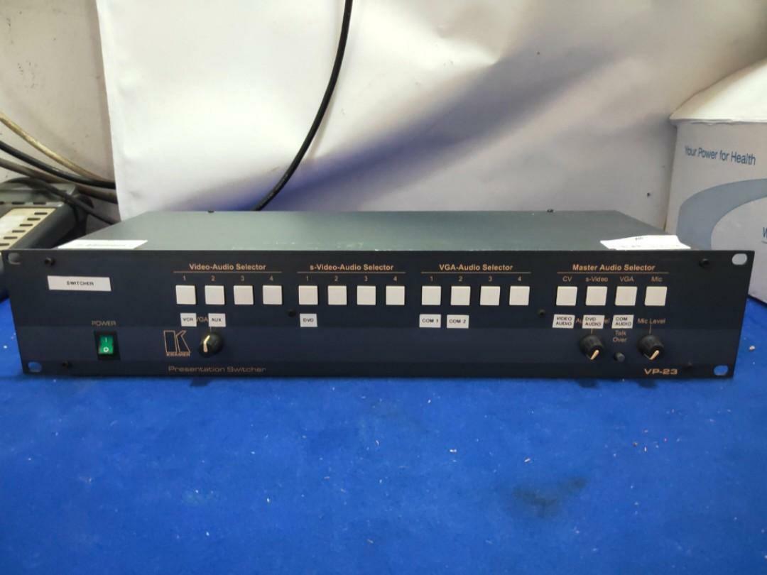 Kramer Presentation Video/ Audio / RGBH Switcher @$80 each, Audio ...