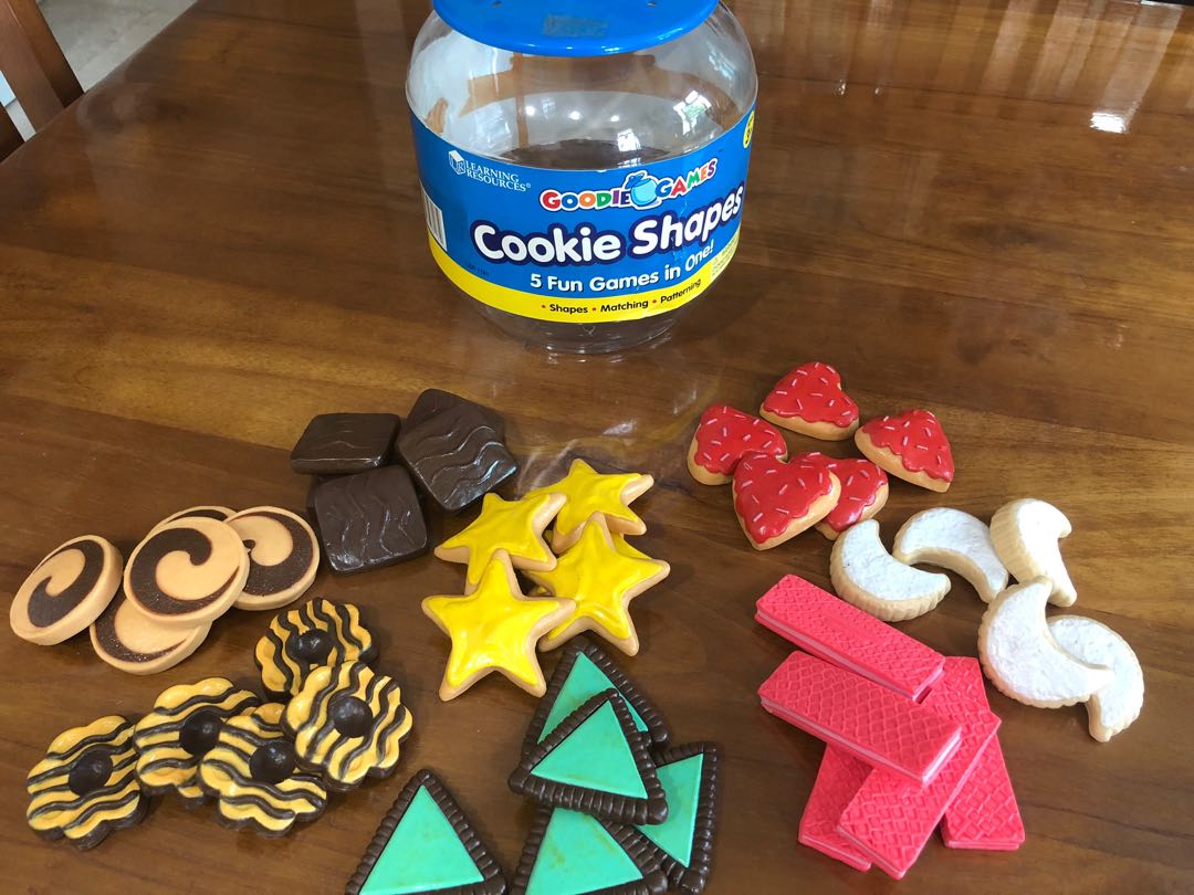 Learning Resources - Cookie Shape counters, Hobbies & Toys, Toys ...