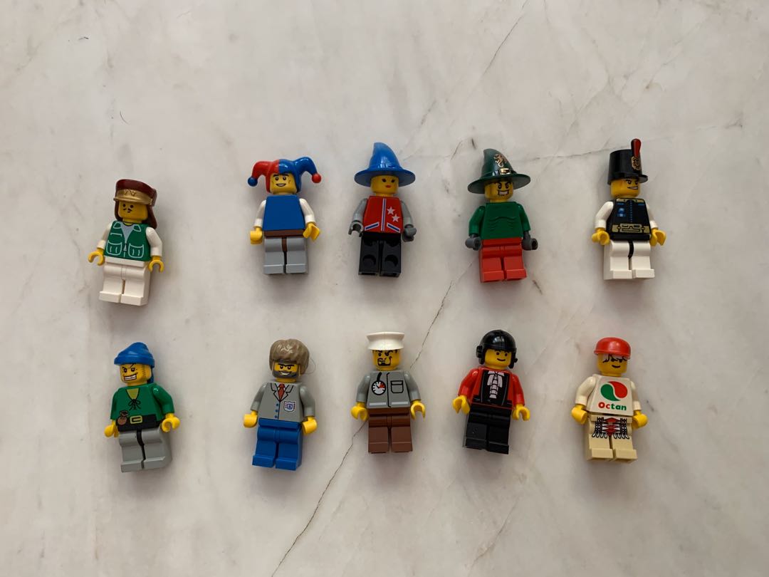 Lego men Minifigures (Set 3), Toys & Games, Bricks & Figurines on Carousell