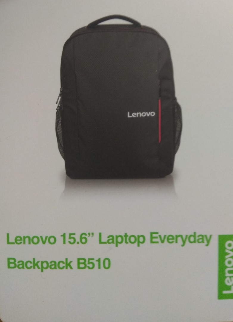 Lenovo 15.6" Laptop Everyday Backpack B510, Luxury, Bags & Wallets on ...