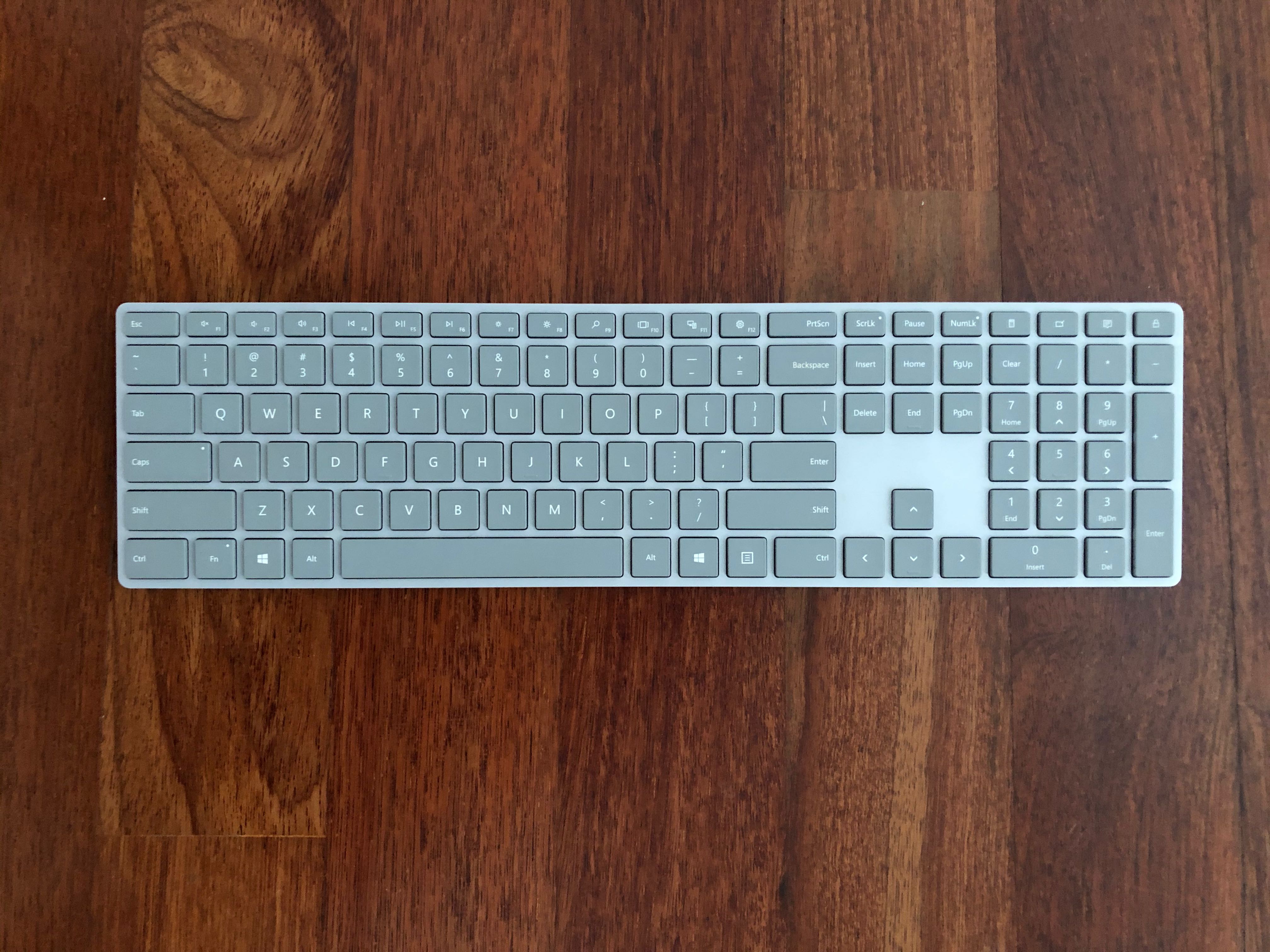 Microsoft Surface Wireless Keyboard Computers And Tech Parts And Accessories Computer Keyboard On