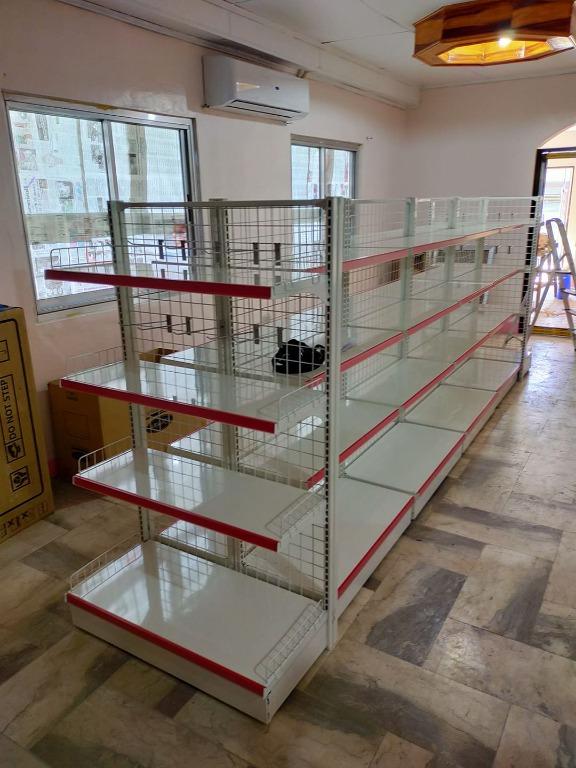 Mini Mart gondola shelves KOrean brand display rack, Furniture & Home ...