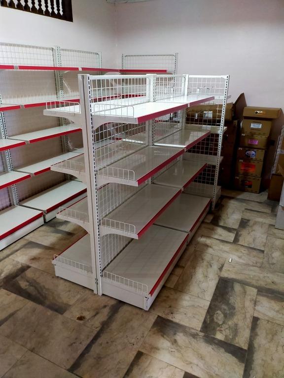 Mini Mart gondola shelves KOrean brand display rack, Furniture & Home ...