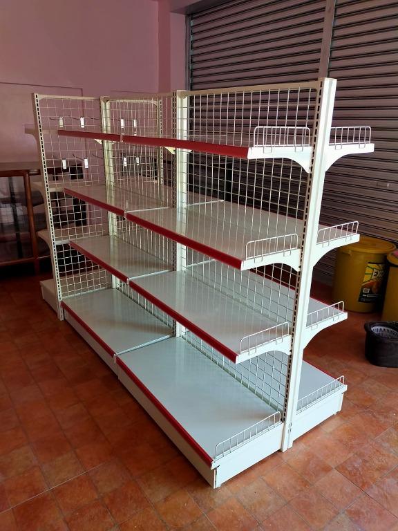 Mini Mart gondola shelves KOrean brand display rack, Furniture & Home ...