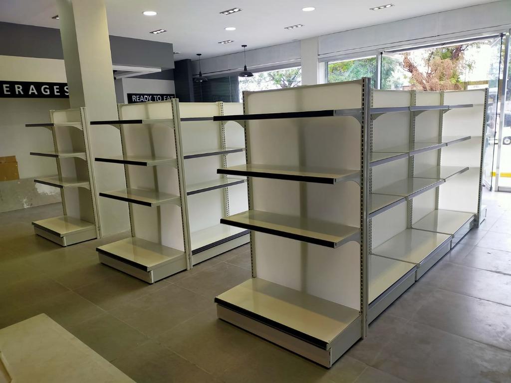 Mini Mart gondola shelves KOrean brand display rack, Furniture & Home ...