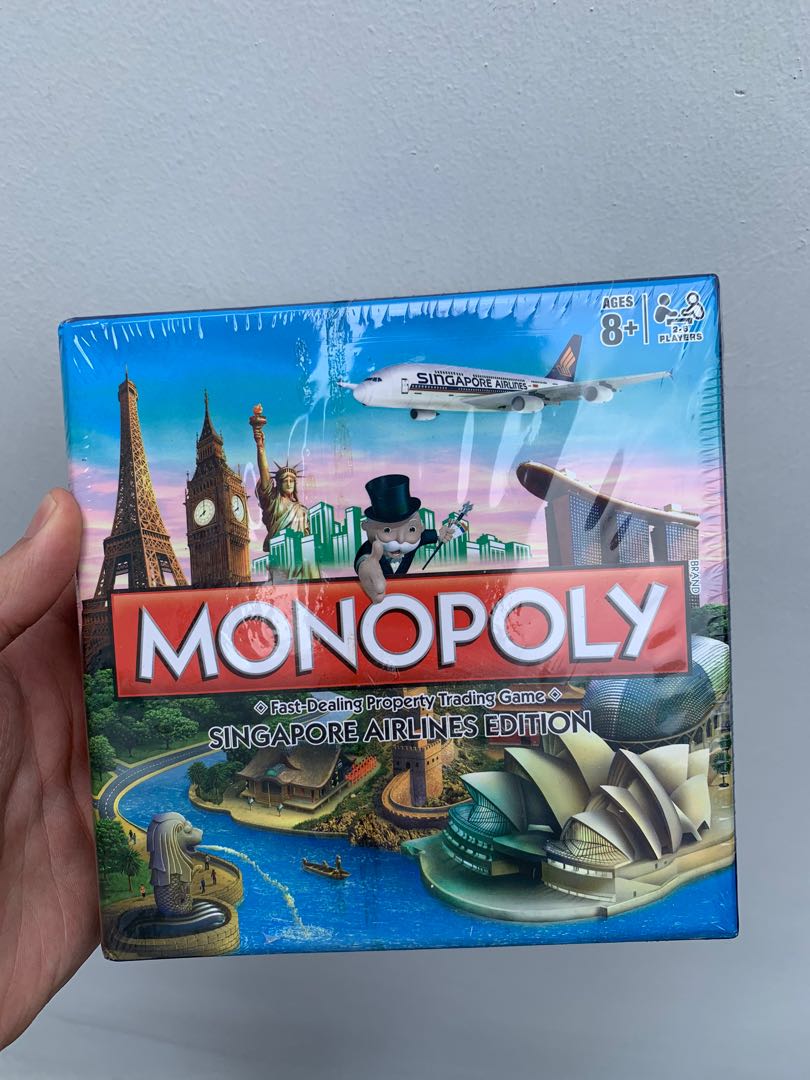 Monopoly Singapore Airlines Edition, Hobbies & Toys, Toys & Games on ...