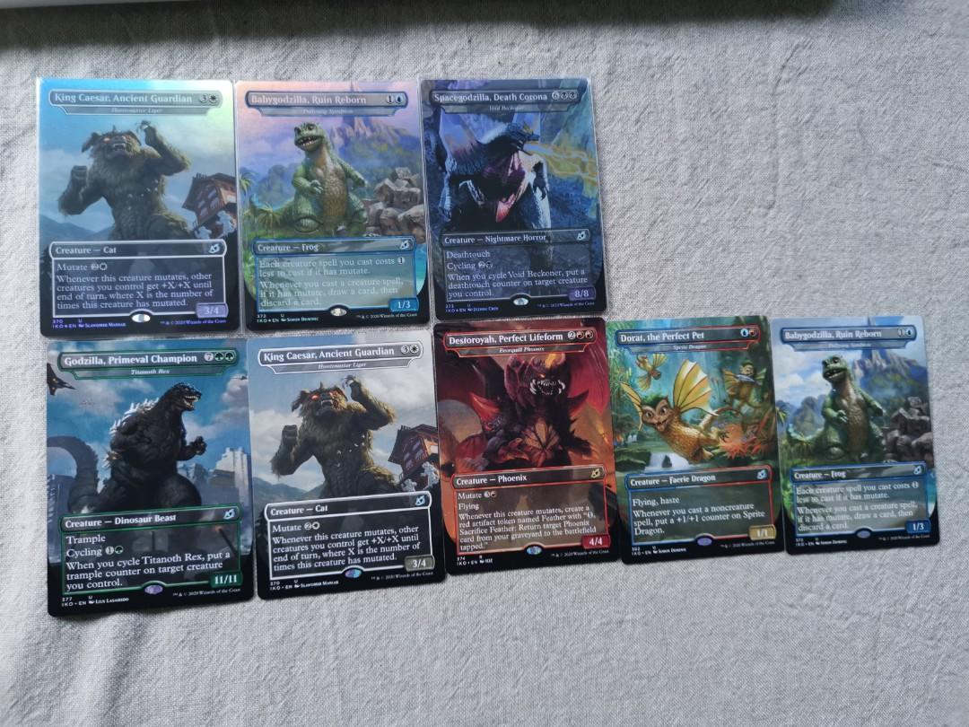 Mtg Godzilla singles, Spacegodzilla, Hobbies & Toys, Toys & Games on ...