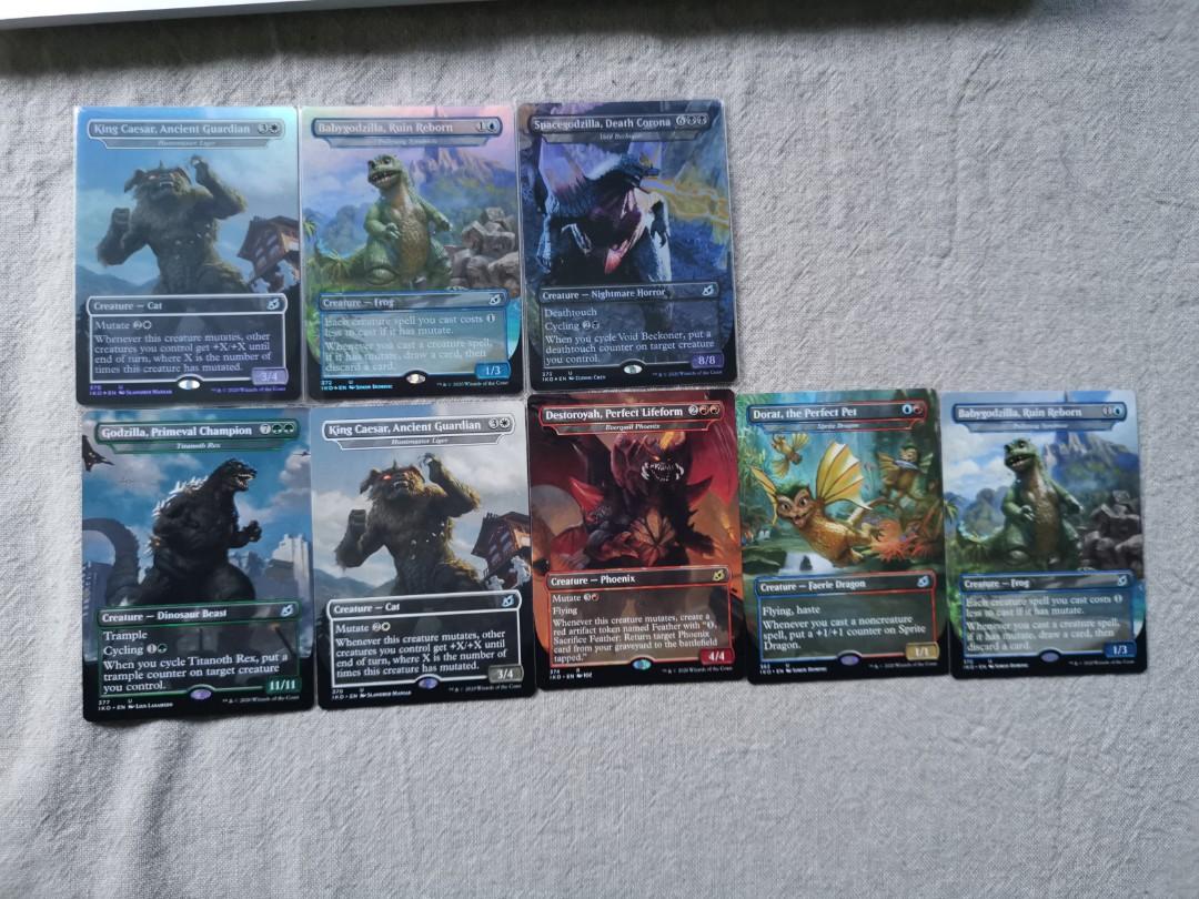 Mtg Godzilla singles, Spacegodzilla, Hobbies & Toys, Toys & Games on ...