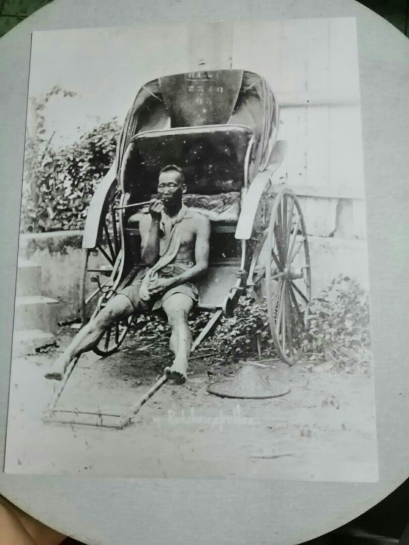 Old Singapore Scene 3: Rickshaw Puller, Hobbies & Toys, Memorabilia ...
