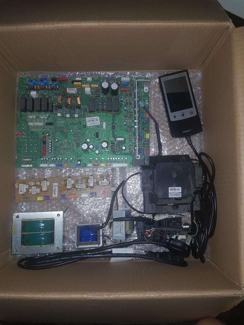 Osim uinfinity spare parts, motherboard, power supply, air pump, switch ...