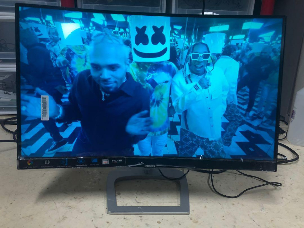 Philips 24吋 24inch 248E9Q 1920*1080 曲面 電腦顯示屏 monitor $1000, 電腦＆科技, 電腦周邊 ...