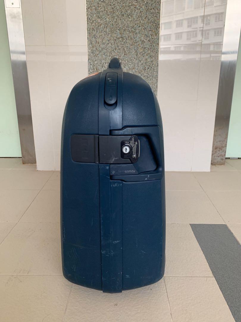 Samsonite Clamshell Large Volume 4 wheel Cart Luggage 28” with Lifetime ...