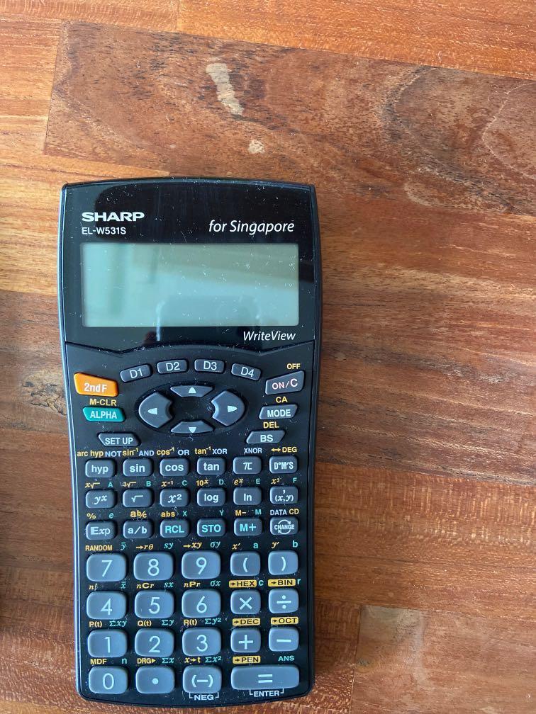 Sharp Calculator, Hobbies & Toys, Books & Magazines, Assessment Books ...