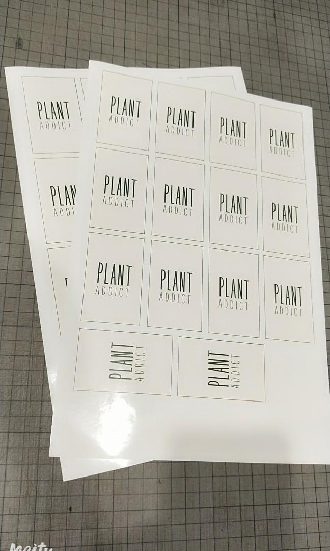 Sticker printing Mirrokote A4, Hobbies & Toys, Stationery & Craft, Art ...