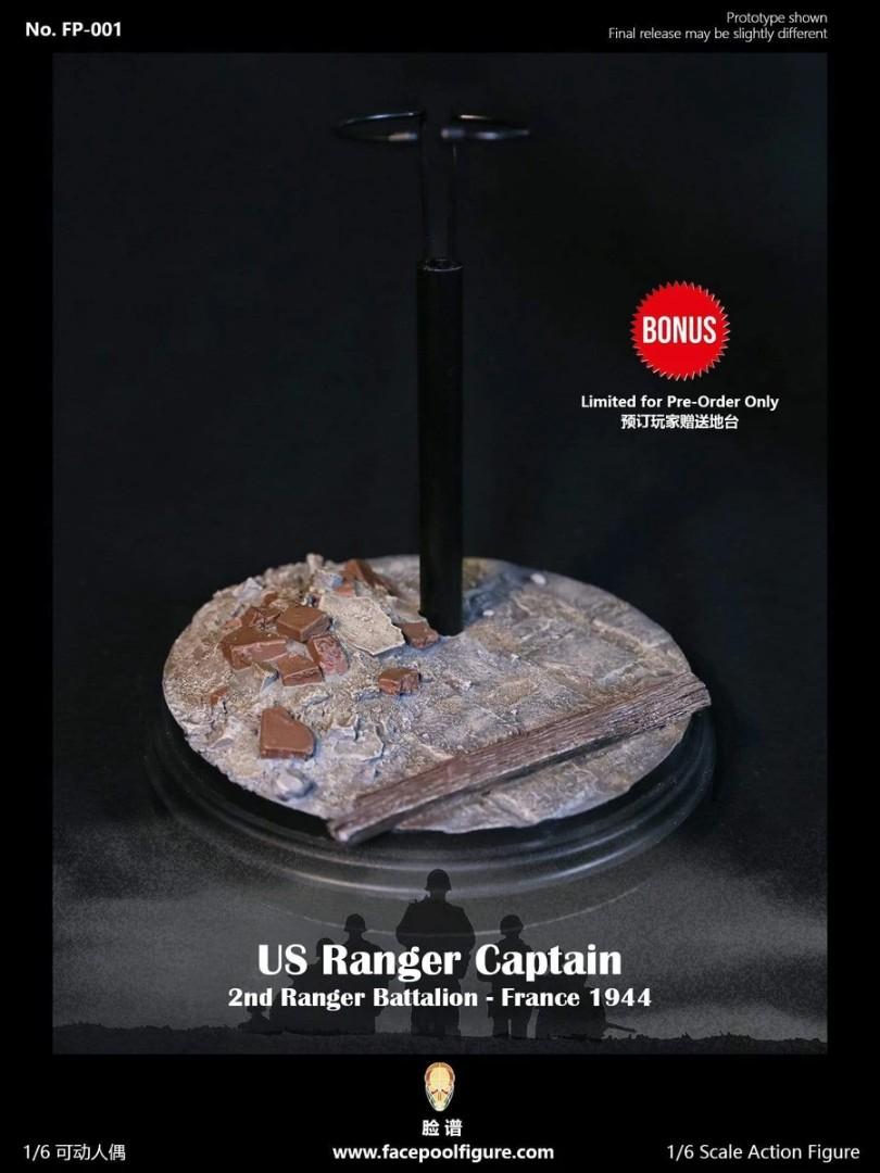 1/6 Captain Miller US Ranger 1944 SPR Saving Private Ryan Tom Hank ...
