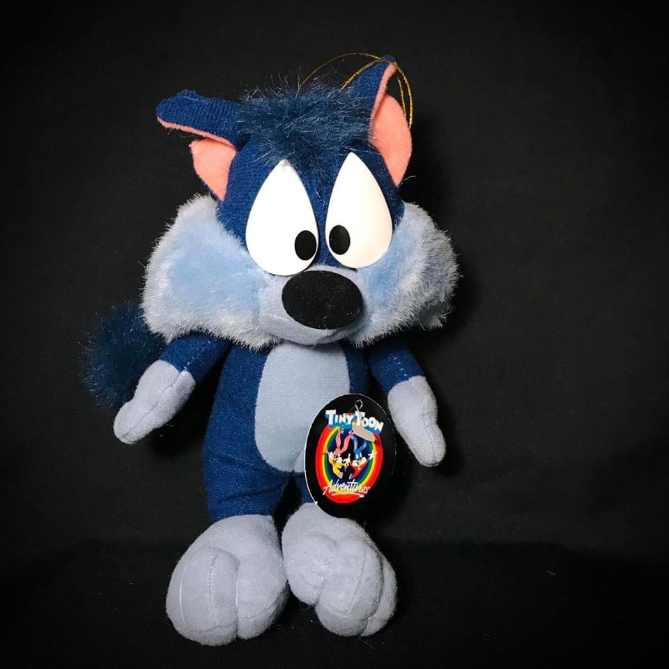 Vintage Jun Planning Co. Yujin Tiny Toon (Looney Tunes) Furrball plush ...