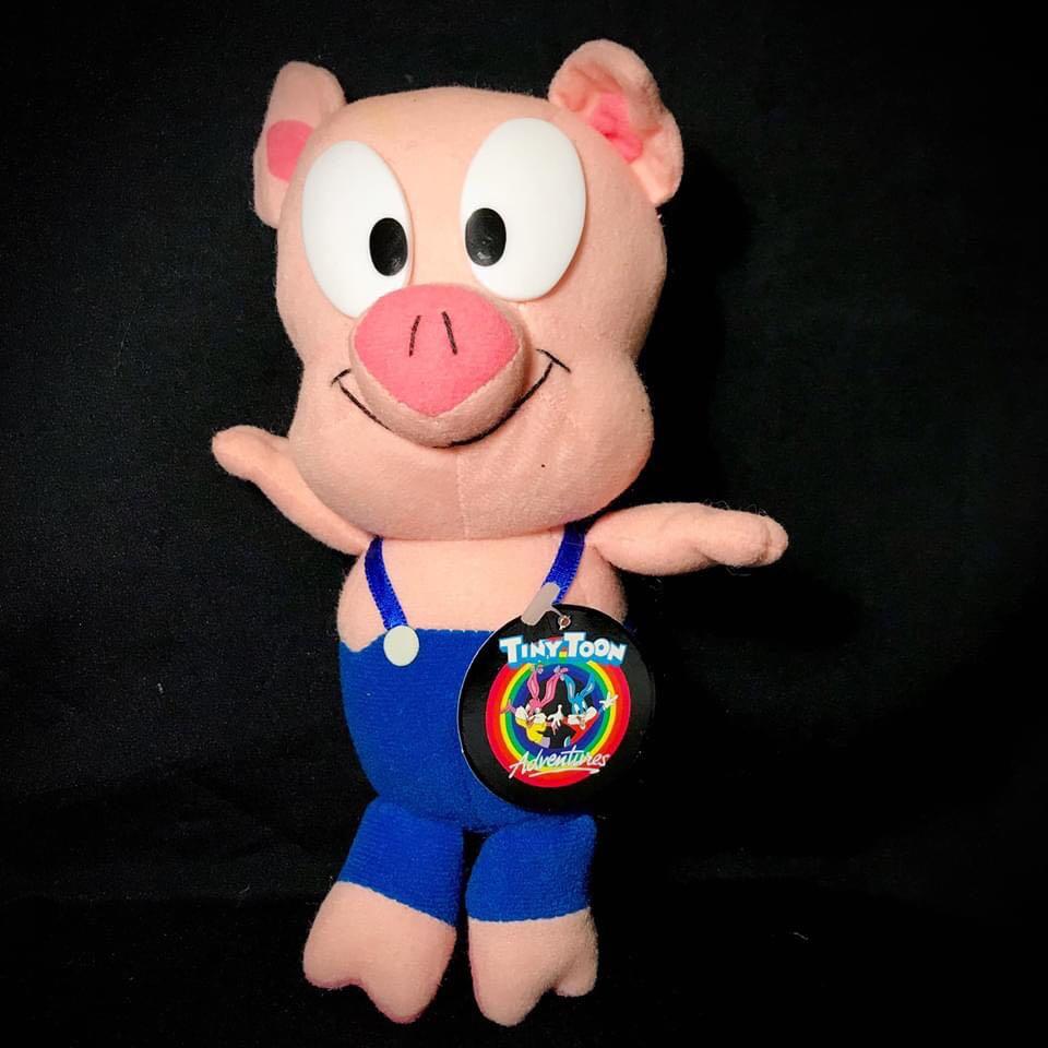 Vintage Jun Planning Co. Yujin (Looney Tunes) Tiny Toon Hamton Pig (2 ...