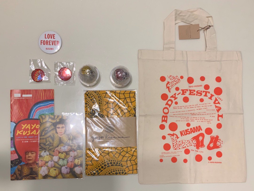 YAYOI KUSAMA BUNDLE, Design & Craft, Art & Prints on Carousell