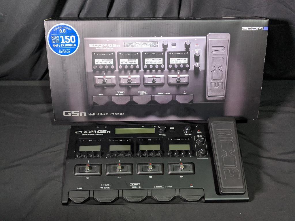 ZOOM G5n Multi Effects Processor Pedal Gadget for Electric Guitar ...