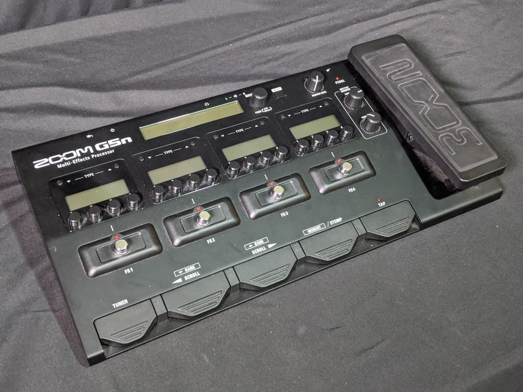 ZOOM G5n Multi Effects Processor Pedal Gadget for Electric Guitar ...