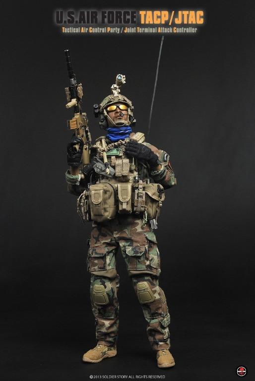 1/6 SOLDIER STORY SS075 US AIR FORCE TACP / JTAC TACTICAL AIR CONTROL PARTY / JOINT TERMINAL ...