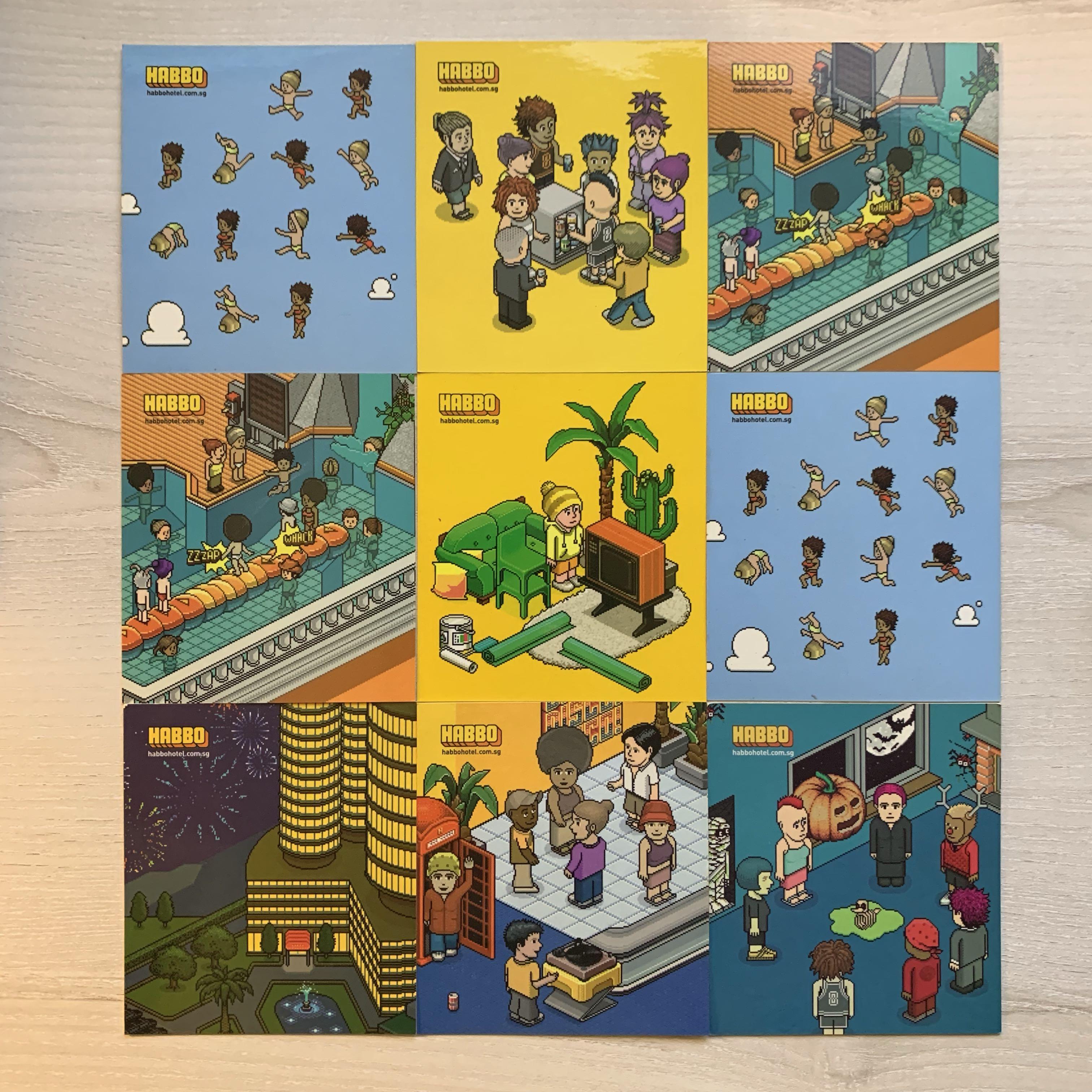 1st Gen Habbo Cards and Credits, Hobbies & Toys, Toys & Games on Carousell