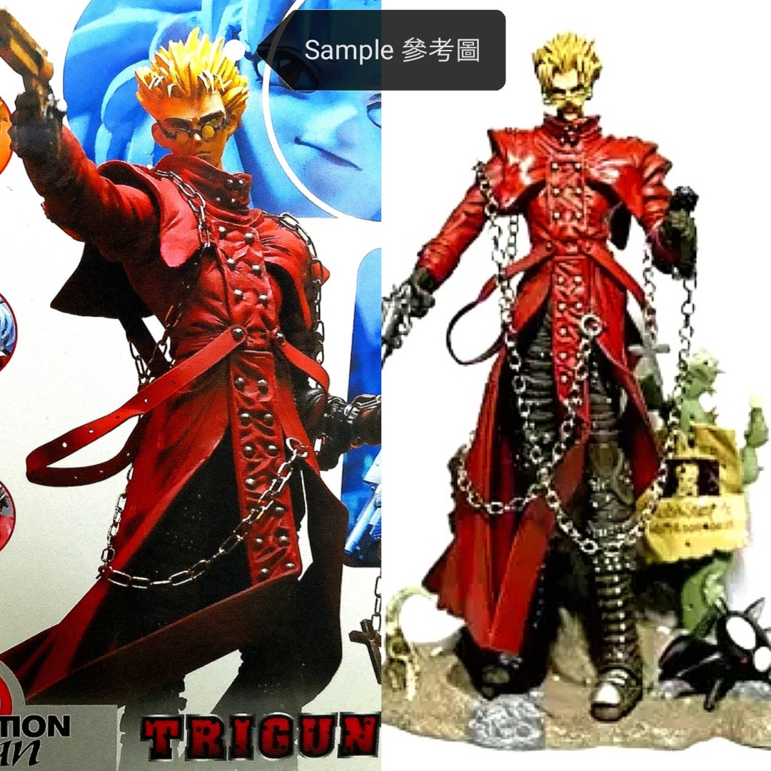 絕版 Trigun 槍神 McFarlane Toys 3D Animation Japan Series Vash The Stampede ...