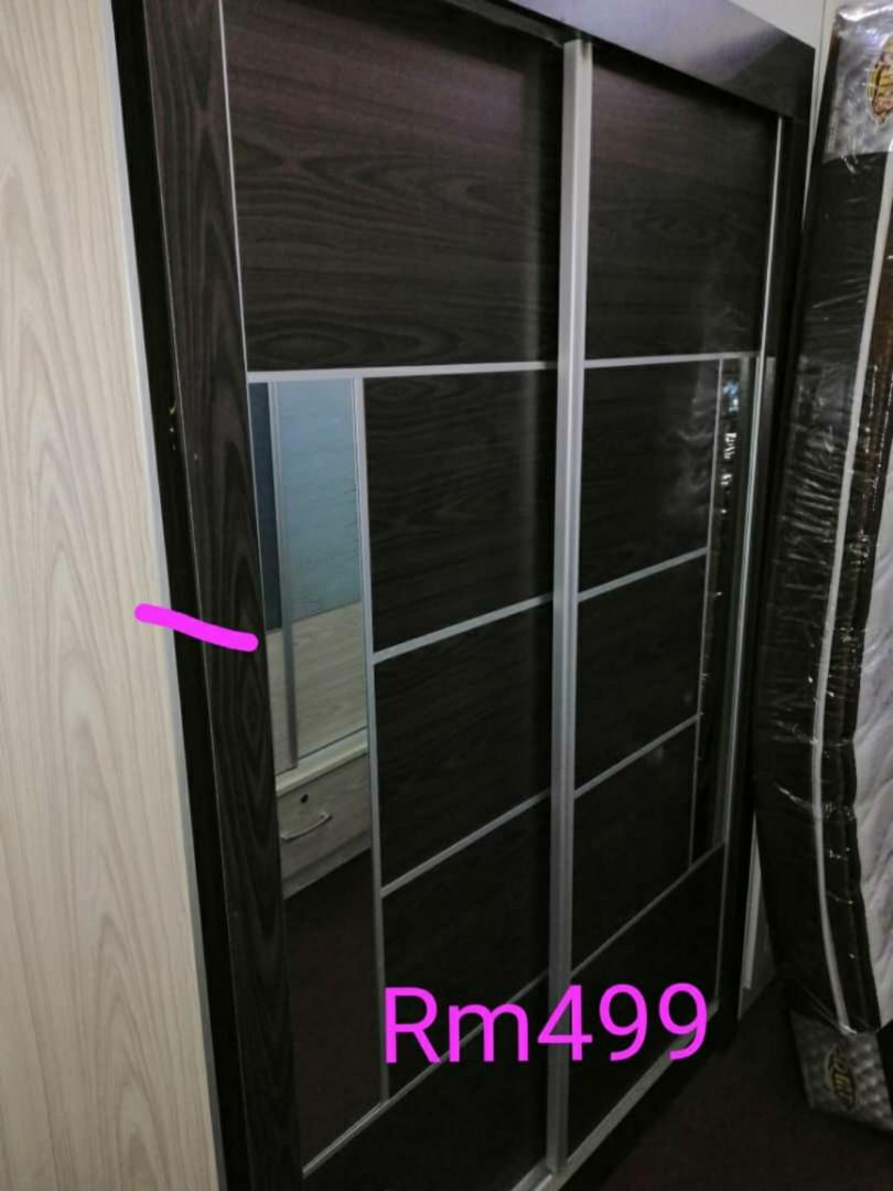 ALMARI SLIDING 4 KAKI, Furniture & Home Living, Furniture, Shelves ...