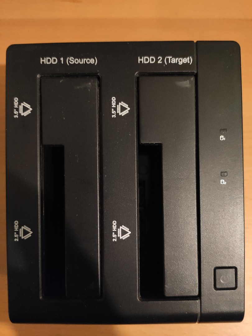 Astone 2 bay 2.5"&3.5" Data HDD docking station, Computers & Tech ...