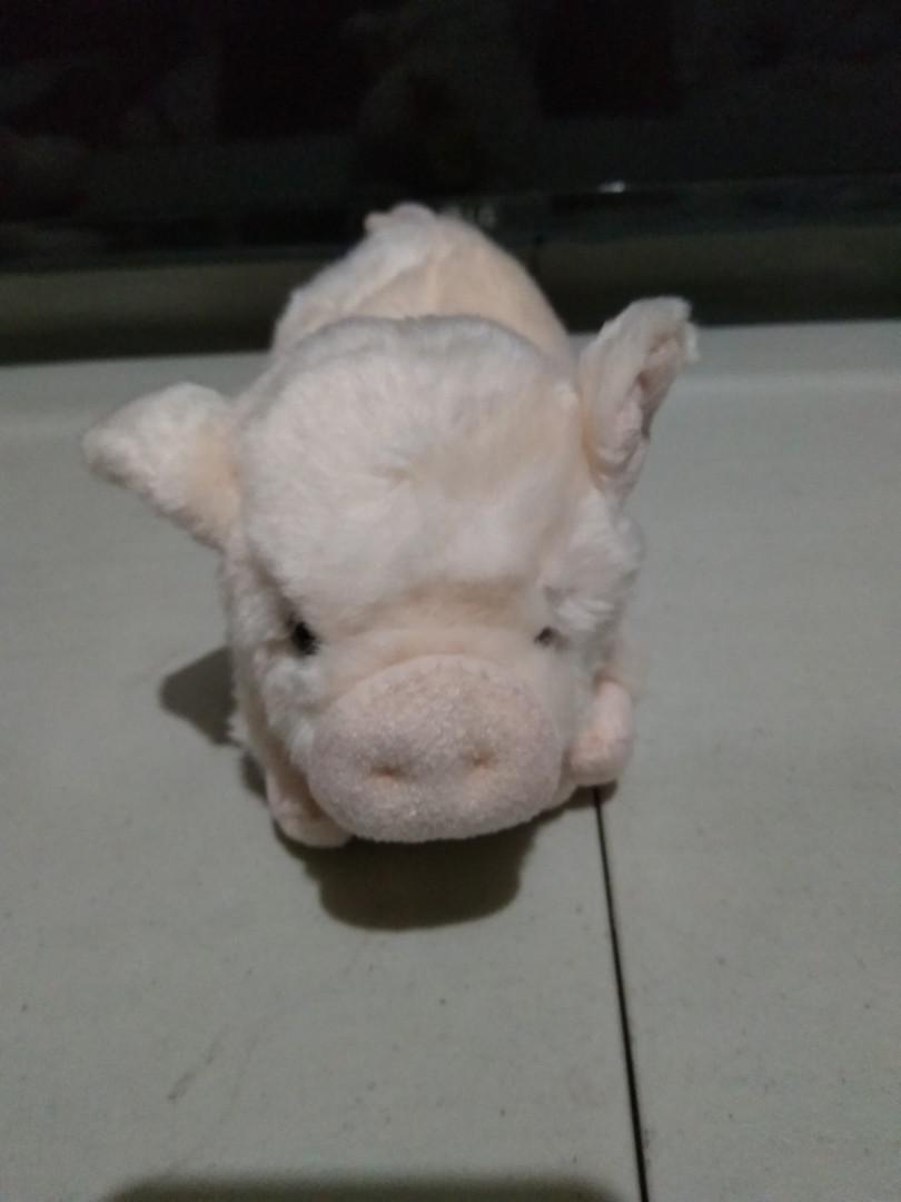 Aurora Miyoni Peach Pig Plush Set, Hobbies & Toys, Toys & Games on ...