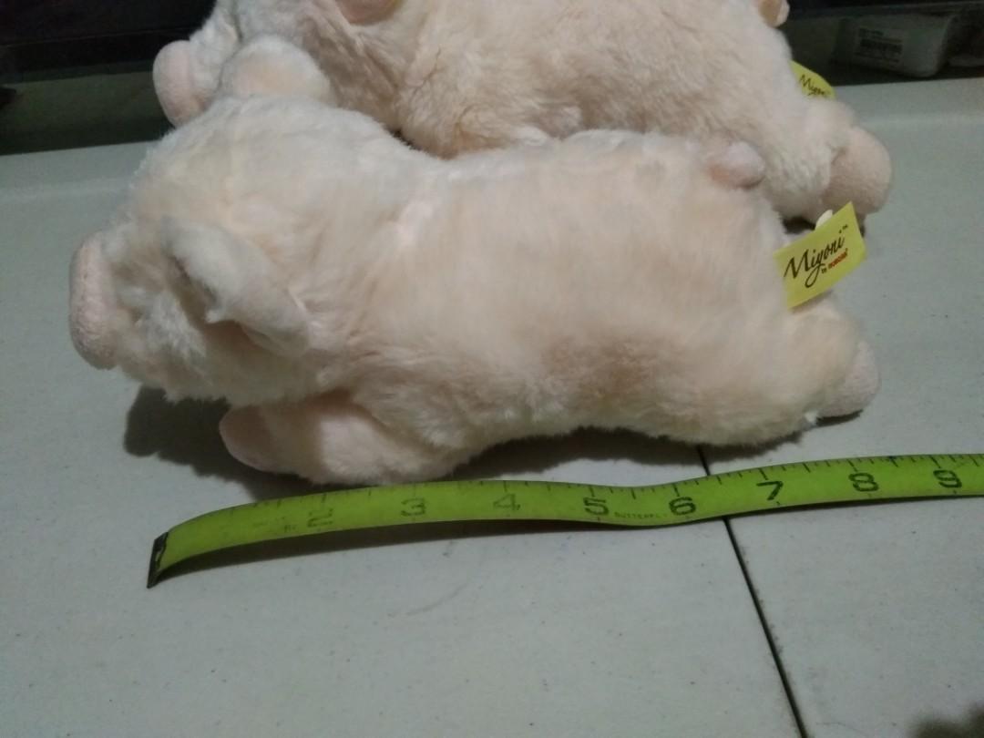 Aurora Miyoni Peach Pig Plush Set, Hobbies & Toys, Toys & Games on ...