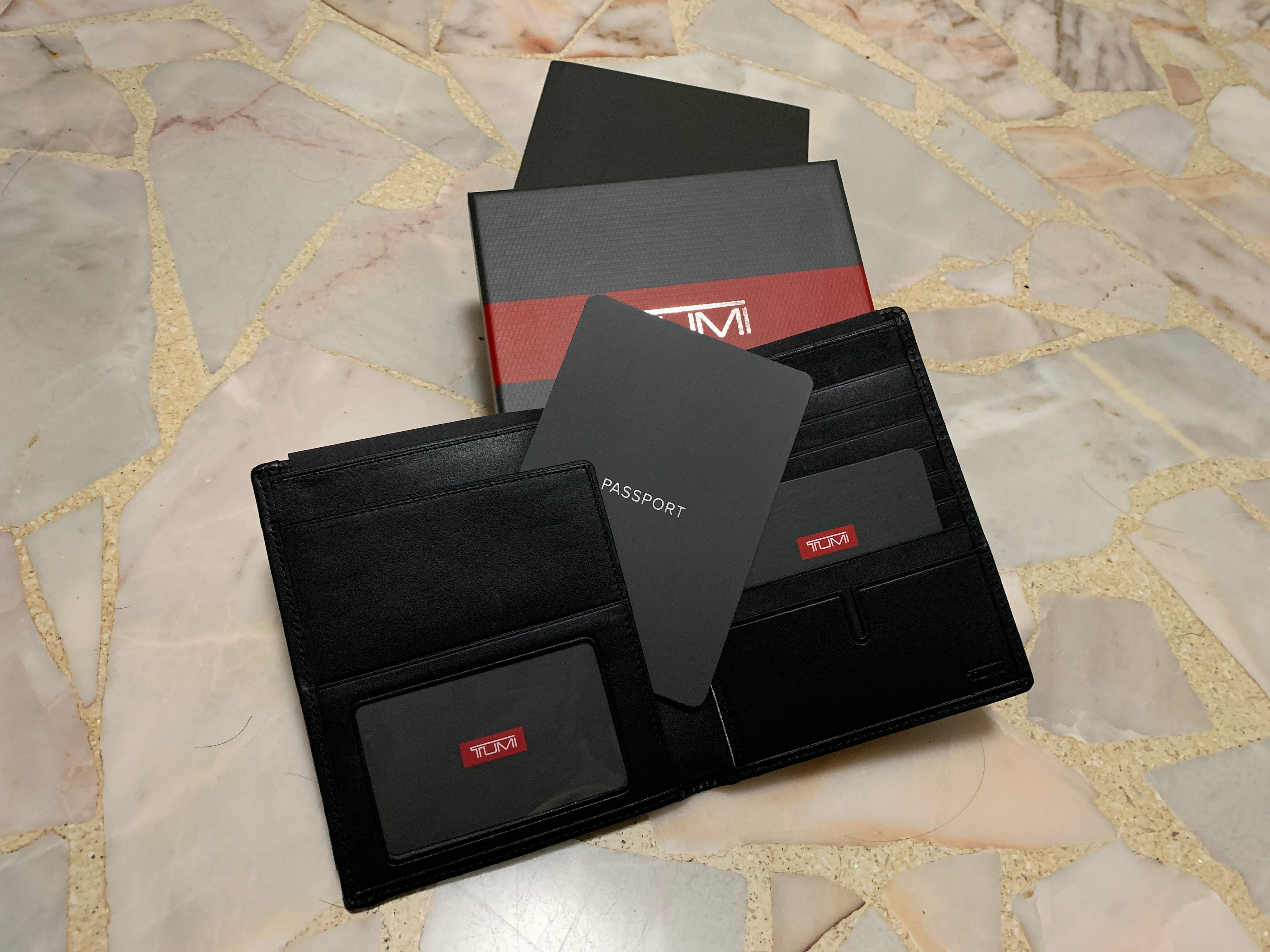 Authentic Tumi Passport Cover, Hobbies & Toys, Travel, Travel ...