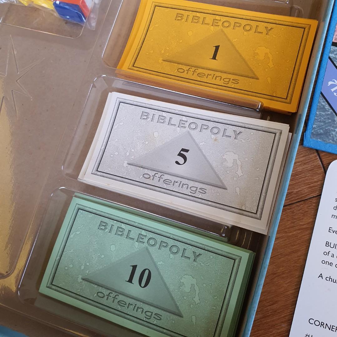 BibleOpoly Monopoly Original, Hobbies & Toys, Toys & Games on Carousell