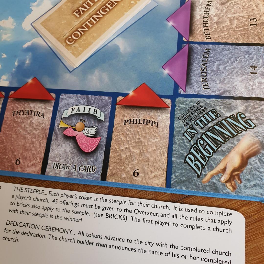 BibleOpoly Monopoly Original, Hobbies & Toys, Toys & Games on Carousell