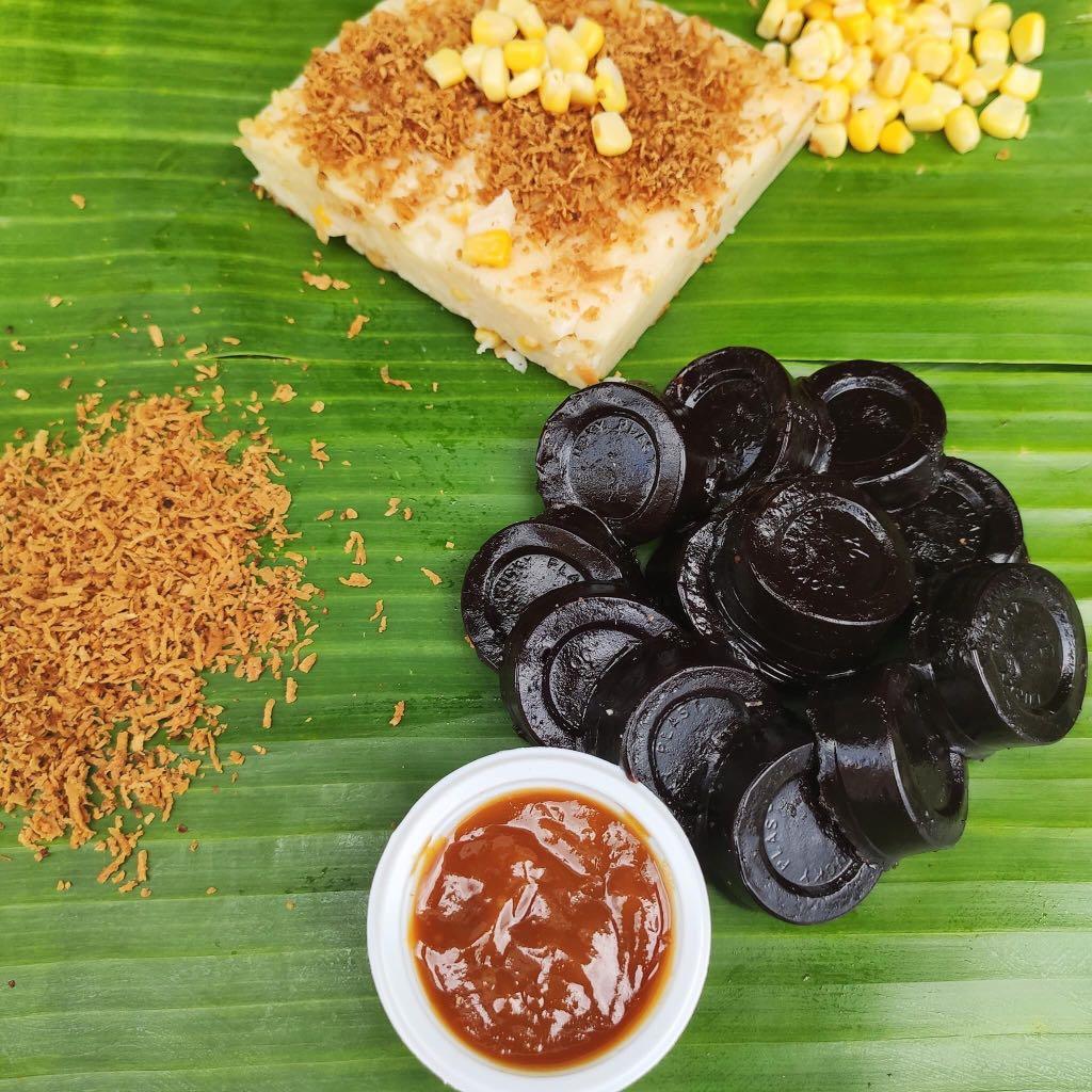 Black Kutsinta with Yema dip, Food & Drinks, Local Eats on Carousell